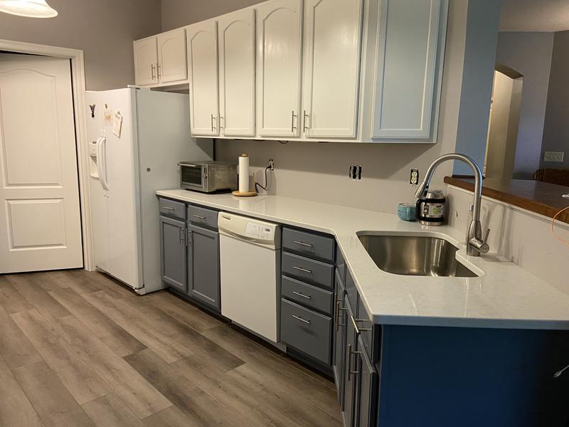 allen + roth Ventina Quartz Off-white Kitchen Countertop SAMPLE (4-in x ...