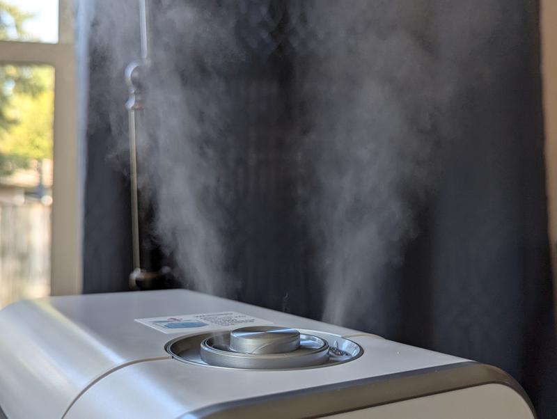 DREO 1.321-Gallon Tabletop Cool Mist Electronic Humidifier (For Rooms ...