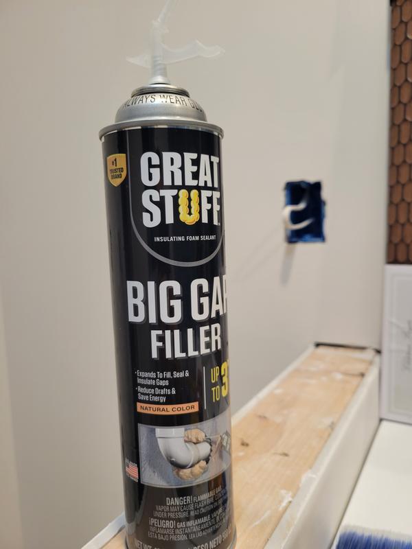 GREAT STUFF Big Gap Filler 20 oz Straw Indoor/Outdoor Spray Foam ...