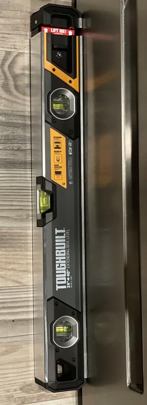 TOUGHBUILT Aluminum 15-in 2 Vial Box Beam Level TB-H2-L-9X at Lowes.com