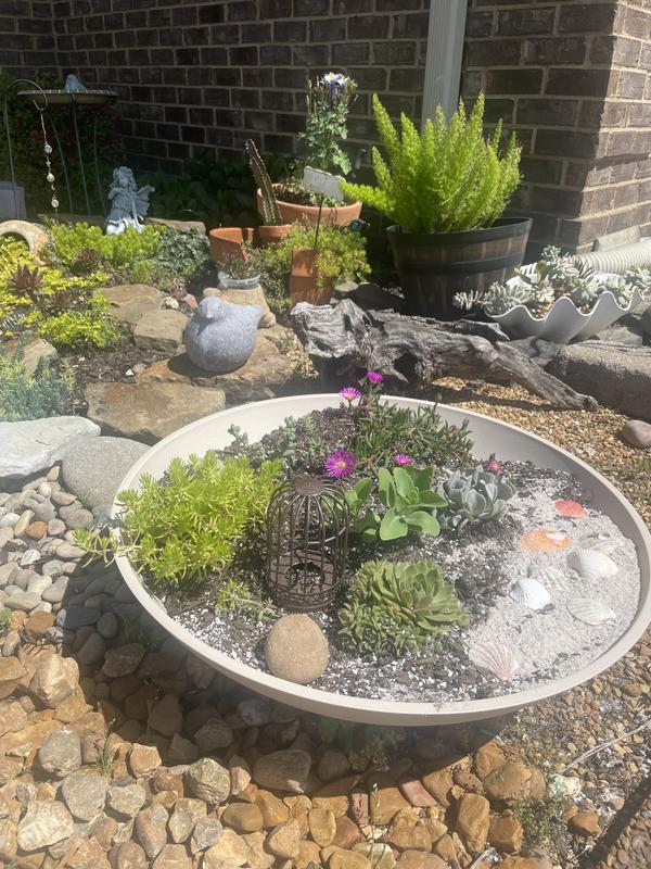 Veradek Round 24-in W x 24-in L Multiple colors/finishes Plastic Indoor ...