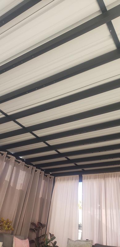 Metal Sales Classic Rib 3-ft x 8-ft Ribbed Charcoal Steel Roof Panel in ...