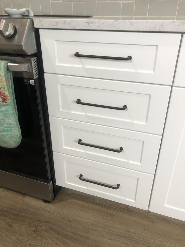 Amerock Factor 8-13/16-in (224mm) Center to Center Polished Nickel Arch ...