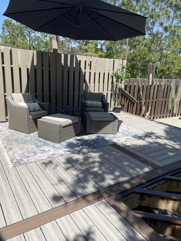 Deckorators Voyage Surestone 1-in x 6-in x 16-ft Khaya Square/Solid ...