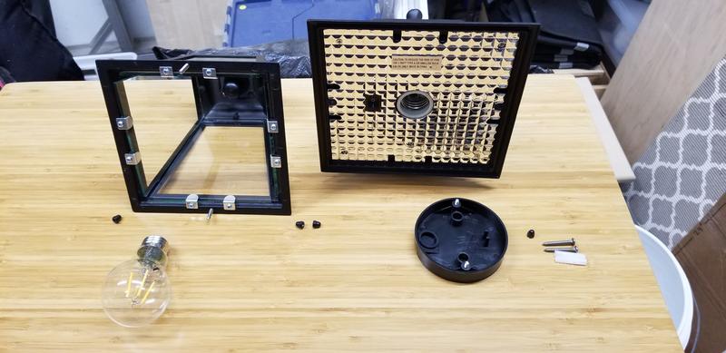 allen + roth Solar Wall Lantern 1-Light 14.37-in H Matte Black Solar ...