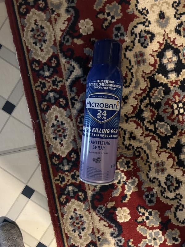 Microban 15-fl oz Citrus Disinfectant Mist All-Purpose Cleaner ...