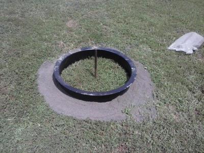 Shop Oldcastle Peyton Round Concrete Fire Pit Kit 43.5in W x 12.5in H ...