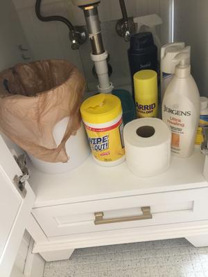 allen + roth Hamburg 24-in White Undermount Single Sink Bathroom Vanity ...