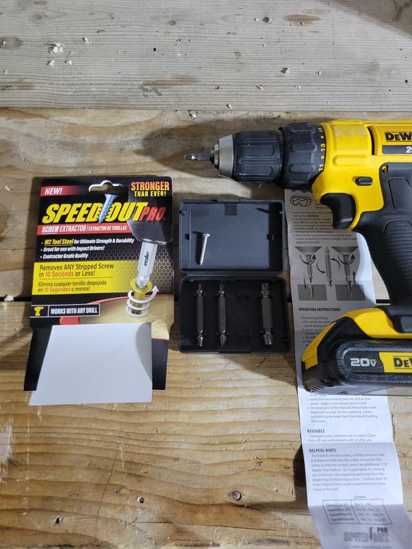 SpeedOut Steel Double-Ended 2-in Screw extractor set in the Screw ...