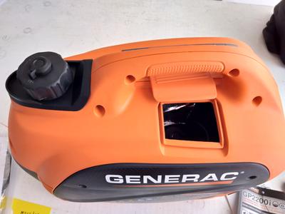 Generac GP 2200i 2200-Watt Gasoline Portable Inverter Generator at ...
