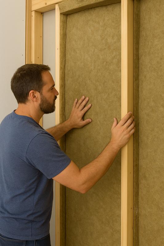 ROCKWOOL Safe'n'Sound R- Wall Unfaced Stone wool Batt Insulation 59.7 ...