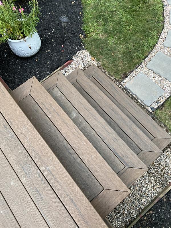 TimberTech Reserve 1-in x 6-in x 20-ft Reclaimed Chestnut Grooved ...