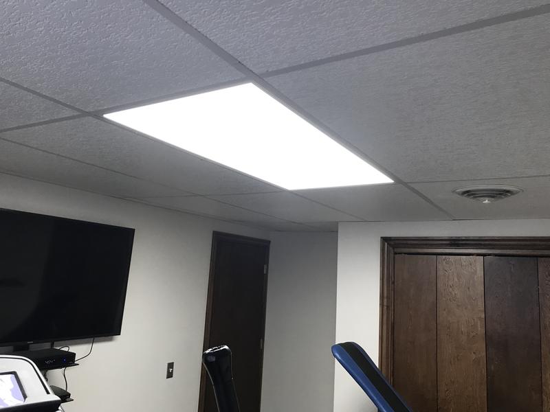 WYZM 12-Pack 4-ft x 2-ft Adjustable Daylight LED Panel Light PL-2X4 ...