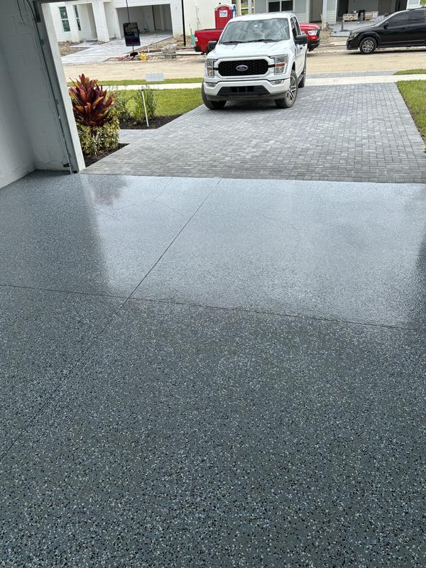 Armorpoxy Commercial Grade, Ultra Thick, 2 Layer 2-part Designer Gray ...