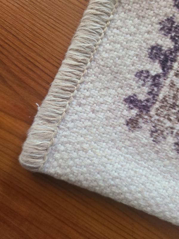 allen + roth 2 X 7 (ft) Grey Brown Indoor Distressed/Overdyed Machine ...