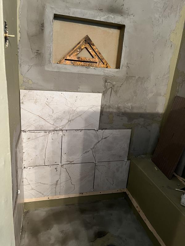 Origin 21 Lucca Chalk 12-in x 24-in Matte Porcelain Marble Look Floor ...