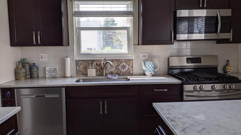 American Villa Cashmere Linen 4-in x 12-in Glazed Ceramic Floor and ...