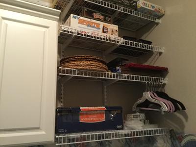 Rubbermaid FastTrack Adjustable Steel Shelving Rail (Cut To Fit) in the ...