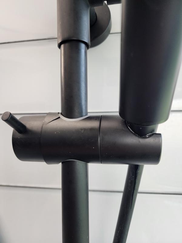 CASAINC Luxury Brushed Nickel 16-in Waterfall Dual Head Shower Faucet ...