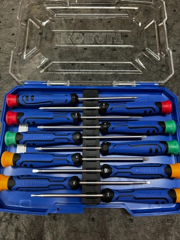 Kobalt Precision 10-Piece Magnetic Variety Pack Screwdriver Set 69223 at Lowes.com