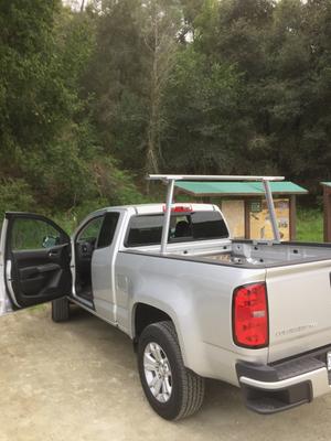 Better Built Quantum Rack 63-in Aluminum Truck Rack 29710690 at Lowes.com