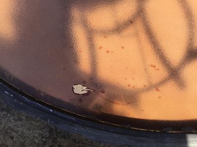 allen + roth Safford Round Outdoor Dining Table 23.58-in W x 23.58-in L ...