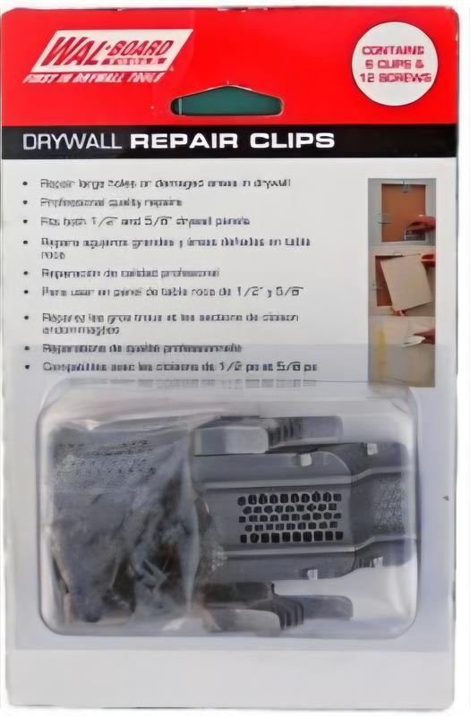 SHEETROCK Brand 6 -Pack 1.25-Inches Steel Drywall Clips in the Drywall ...