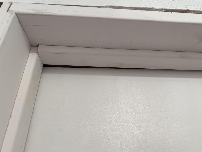 RELIABILT 28-in x 80-in Cream-n-Sugar Solid Core 5-panel Right Hand ...