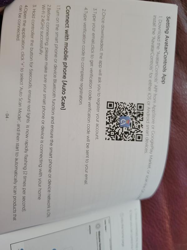 Avatar Controls Smart String Lights 500-Count 164-ft Multi-function ...