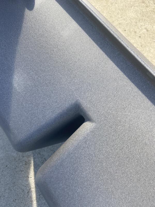 BLANCO Precis Undermount 33-in x 18-in Metallic Gray Granite Double ...