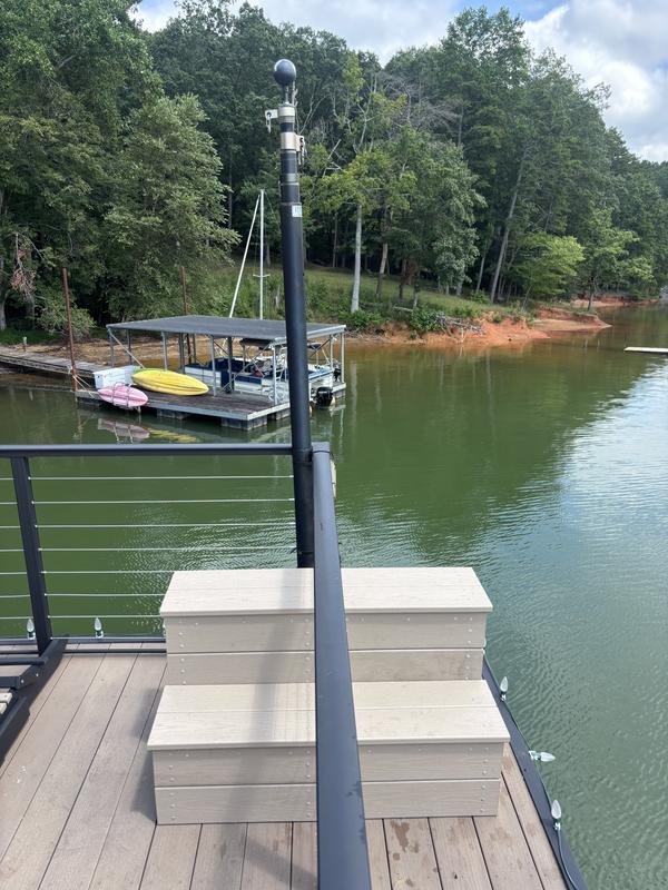 Trex Transcend 2-in x 6-in x 20-ft Lava Rock Square Composite Deck ...