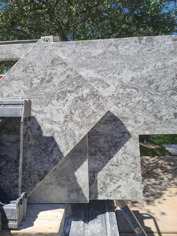 allen + roth Summit Granite Gray Kitchen Countertop SAMPLE (4-in x 4-in ...