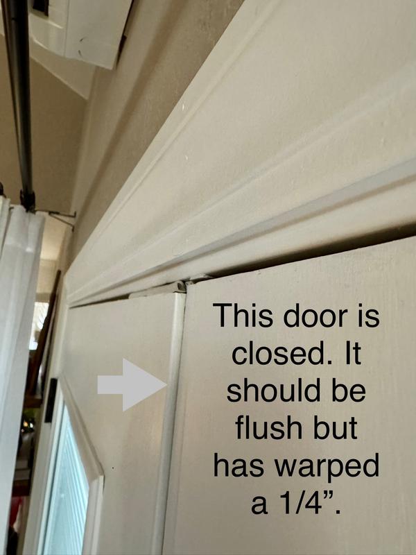 JELD-WEN F-3500 72-in x 80-in x 4-9/16-in Jamb Black Fiberglass Right ...