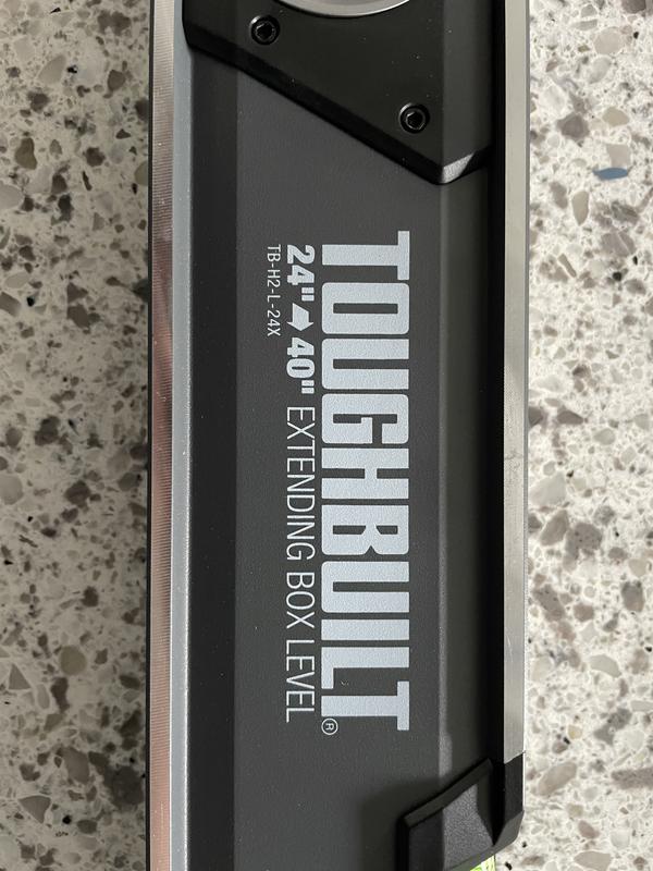 TOUGHBUILT Aluminum 15-in 2 Vial Box Beam Level TB-H2-L-9X at Lowes.com
