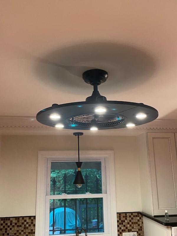 Fanimation Studio Collection Dex 12-in Brushed Nickel LED Indoor ...