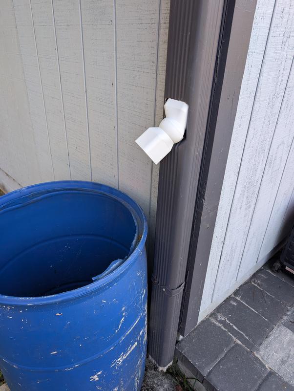 TURNSPOUT Plastic 3-in x Gutter connector in the Gutter Parts ...