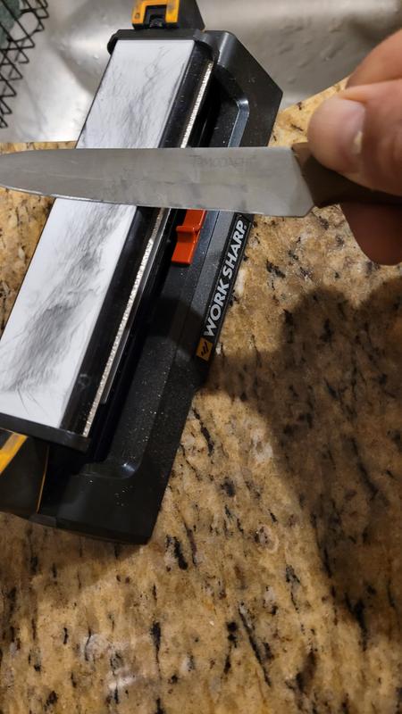 Work Sharp Benchtop Knife Sharpener - Tri-Brasive Stone - Diamond ...