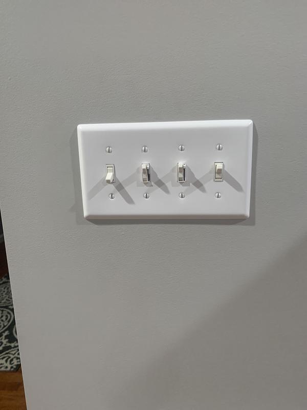 Shop allen + roth (1-Pack) Wall Plate at Lowes.com