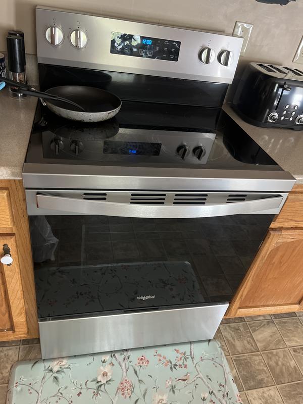 Whirlpool Air Cooking Technology 30-in Glass Top 5 Burners 5.3-cu ft ...