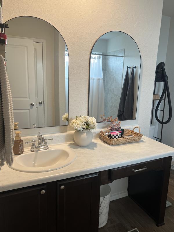 Elements of Design New Orleans Satin Nickel/Polished Brass 4-in ...