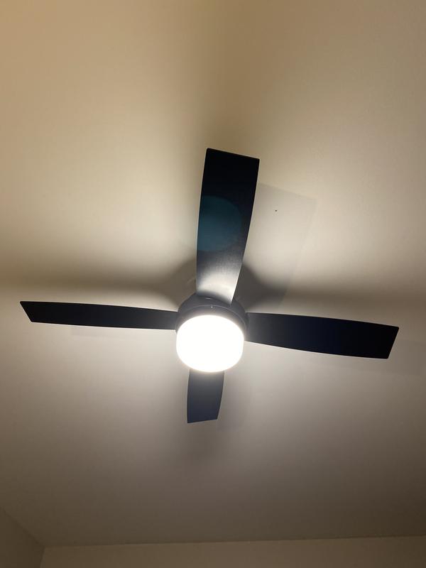 Design House Cali 52-in Brushed Nickel with Silver Blades LED Indoor ...