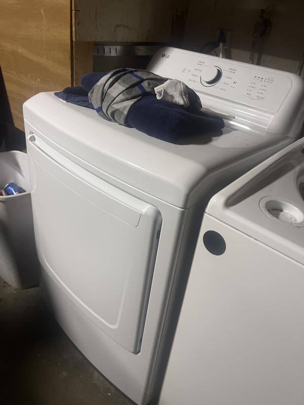 LG 7.3-cu ft Vented Gas Dryer ( Monochrome Grey ) in the Gas Dryers ...