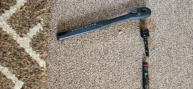 Klein Tools KNECT Flip-24 Deep-Well, Heavy-Duty Impact Socket Set, SAE ...