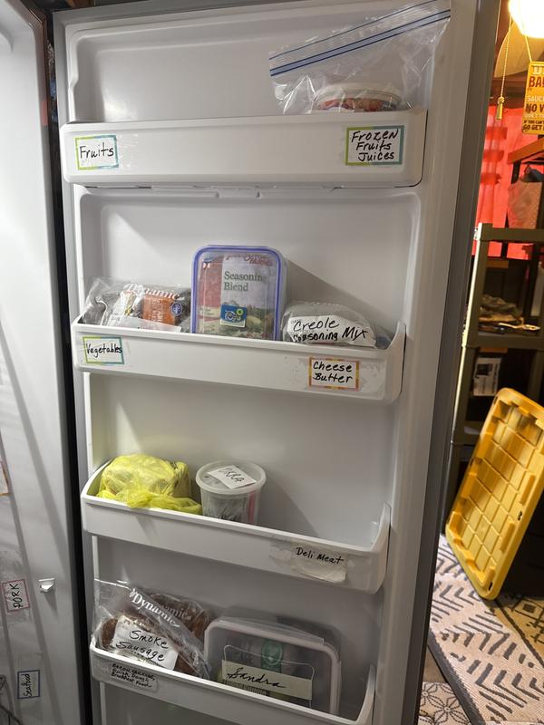 Frigidaire 13-cu ft Garage Ready Frost-free Upright Freezer (Brushed ...