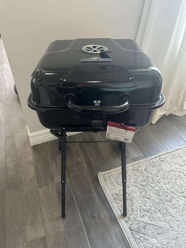 Master Forge 340-Sq. in Black Portable Charcoal Grill in the Portable ...