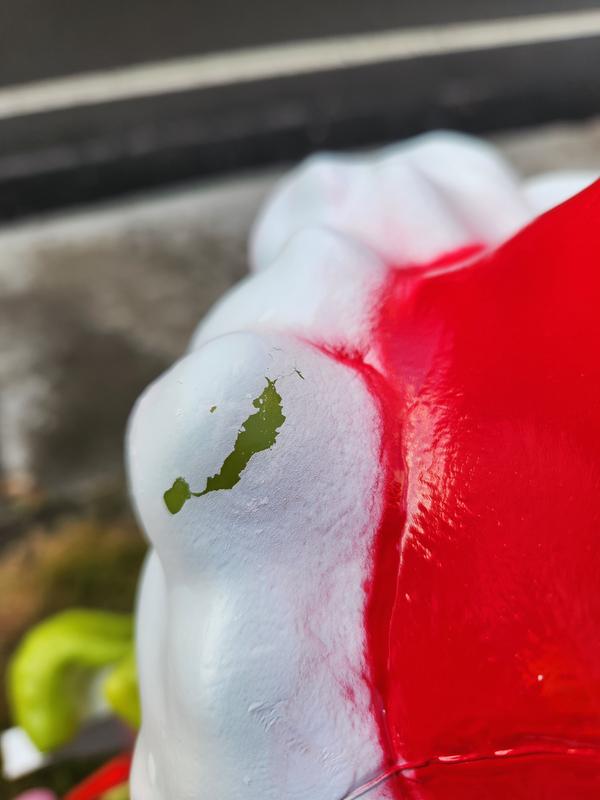 Grinch 49.61-in Freestanding Lamp post Yard decoration with White LED ...