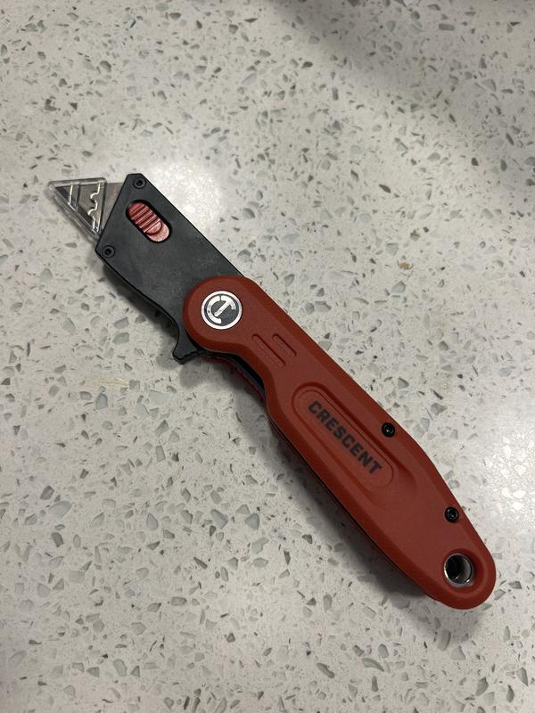 Crescent 0.5Mm 1-Blade Folding Utility Knife CTKFHEDC at Lowes.com