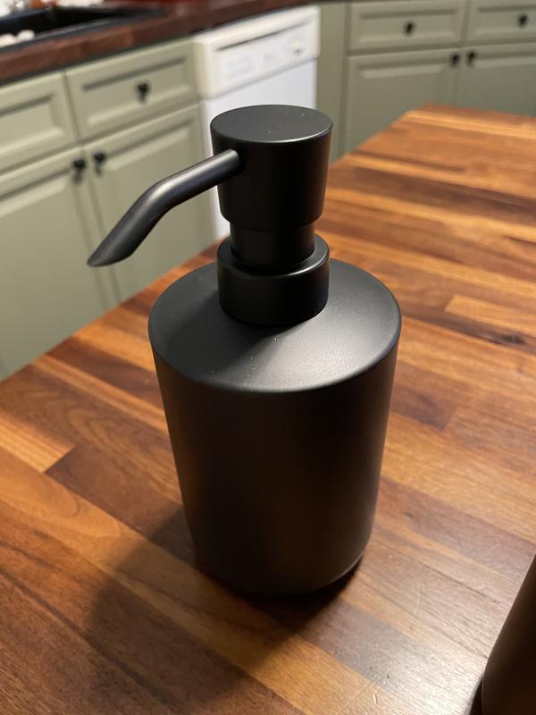 allen + roth Clear 12-oz Capacity Freestanding Soap and Lotion ...