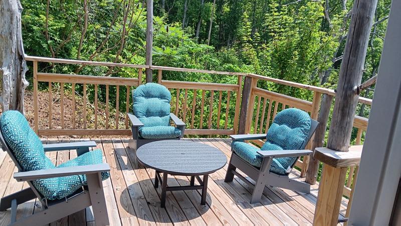 ARDEN 18-in x 20-in 2 -Piece Ashland Black Jacobean Patio chair cushion ...