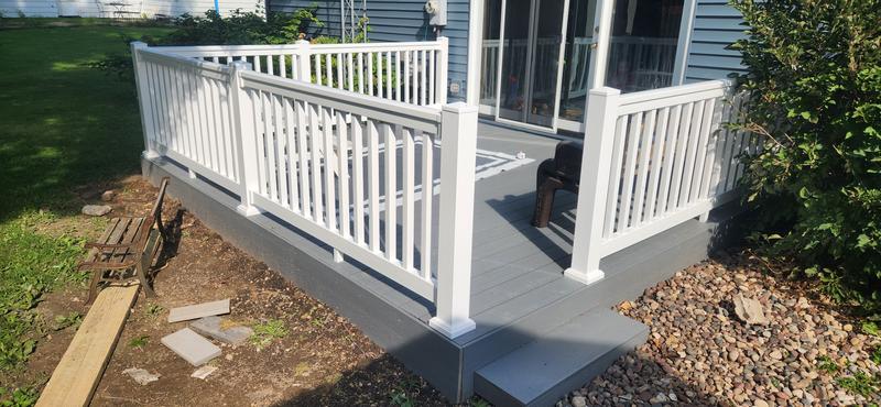 MoistureShield Elevate 1/2-in x 12-in x 12-ft Composite Riverbank ...